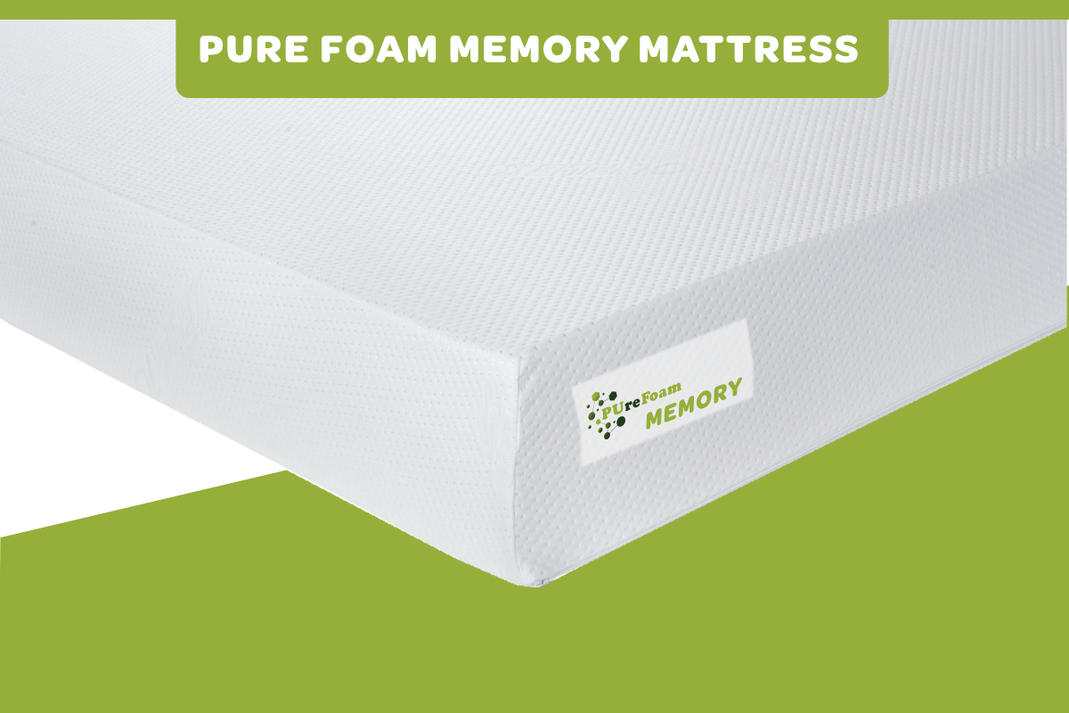 Pure Foam Classic Memory Mattress 6” (5+1) Depth – Purelux Sleep